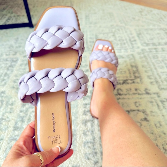 Time and Tru | Shoes | Nwot Time And Tru Braided Sandals Sz 8 | Poshmark